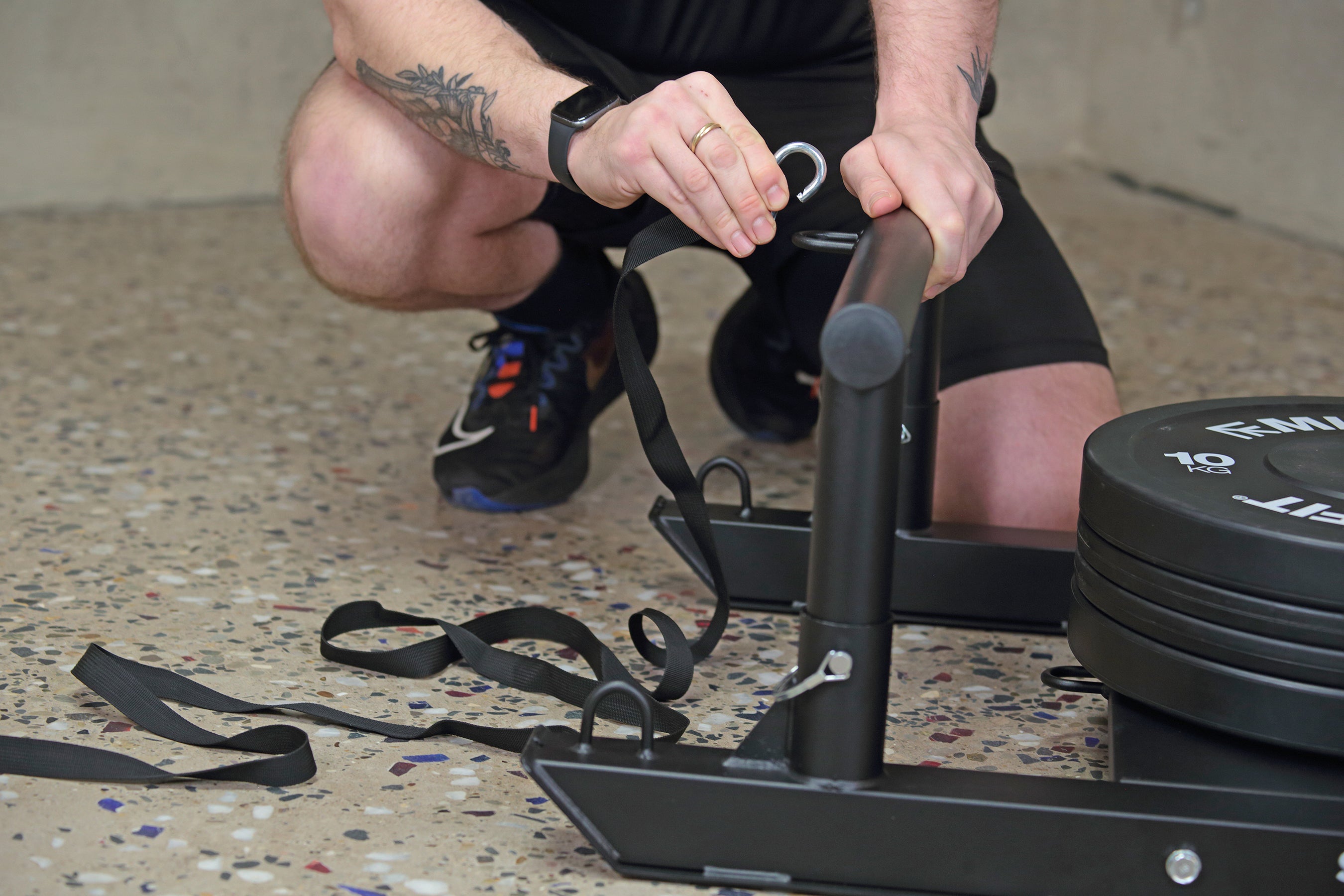 SLED HARNESS + STRAP - ATG Equipment for Knee/Ankle Rehabilitation ...